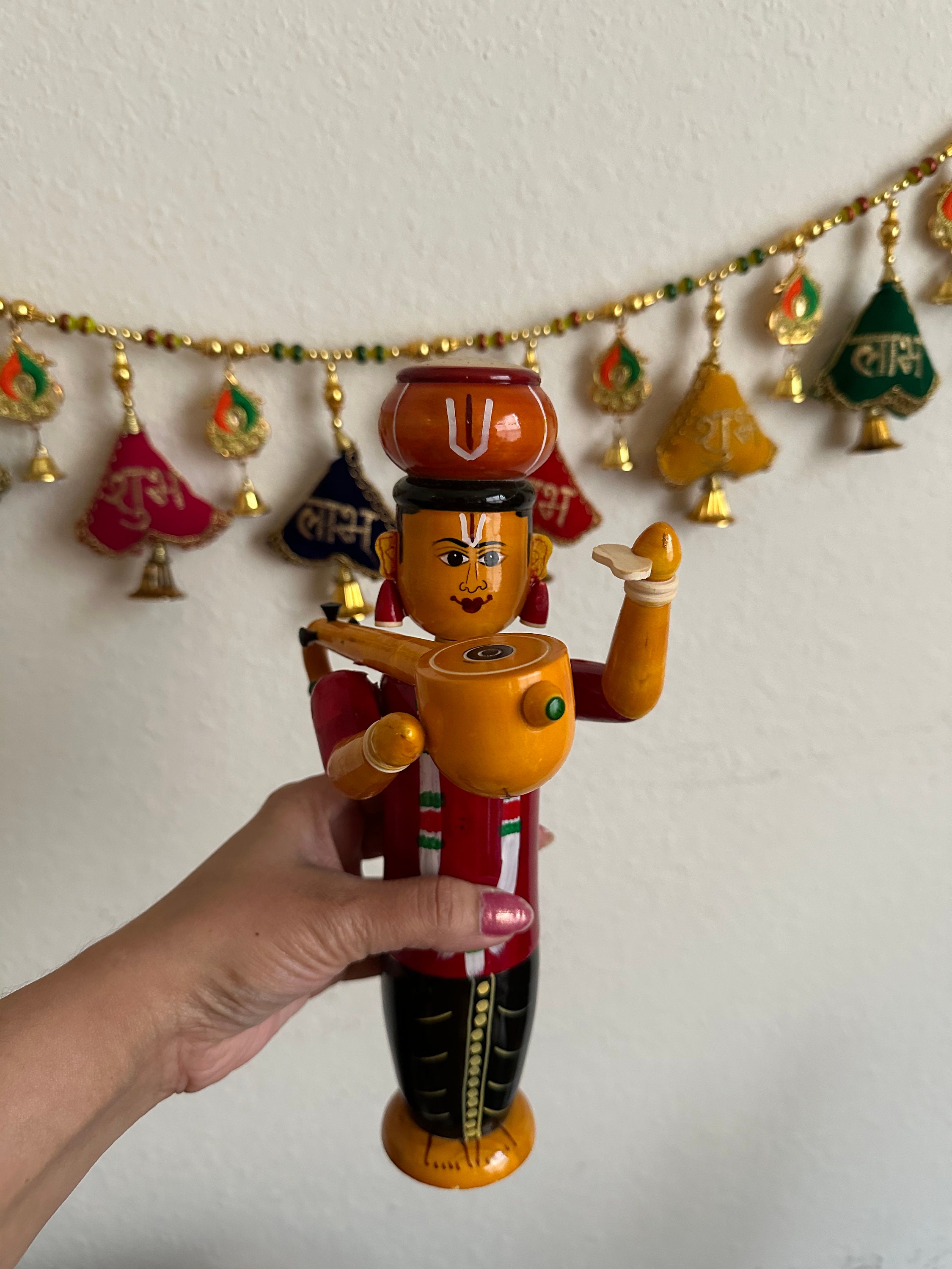 Kondapalli / Etikoppaka Haridasu Doll for Sankranthi / Pongal - Etsy