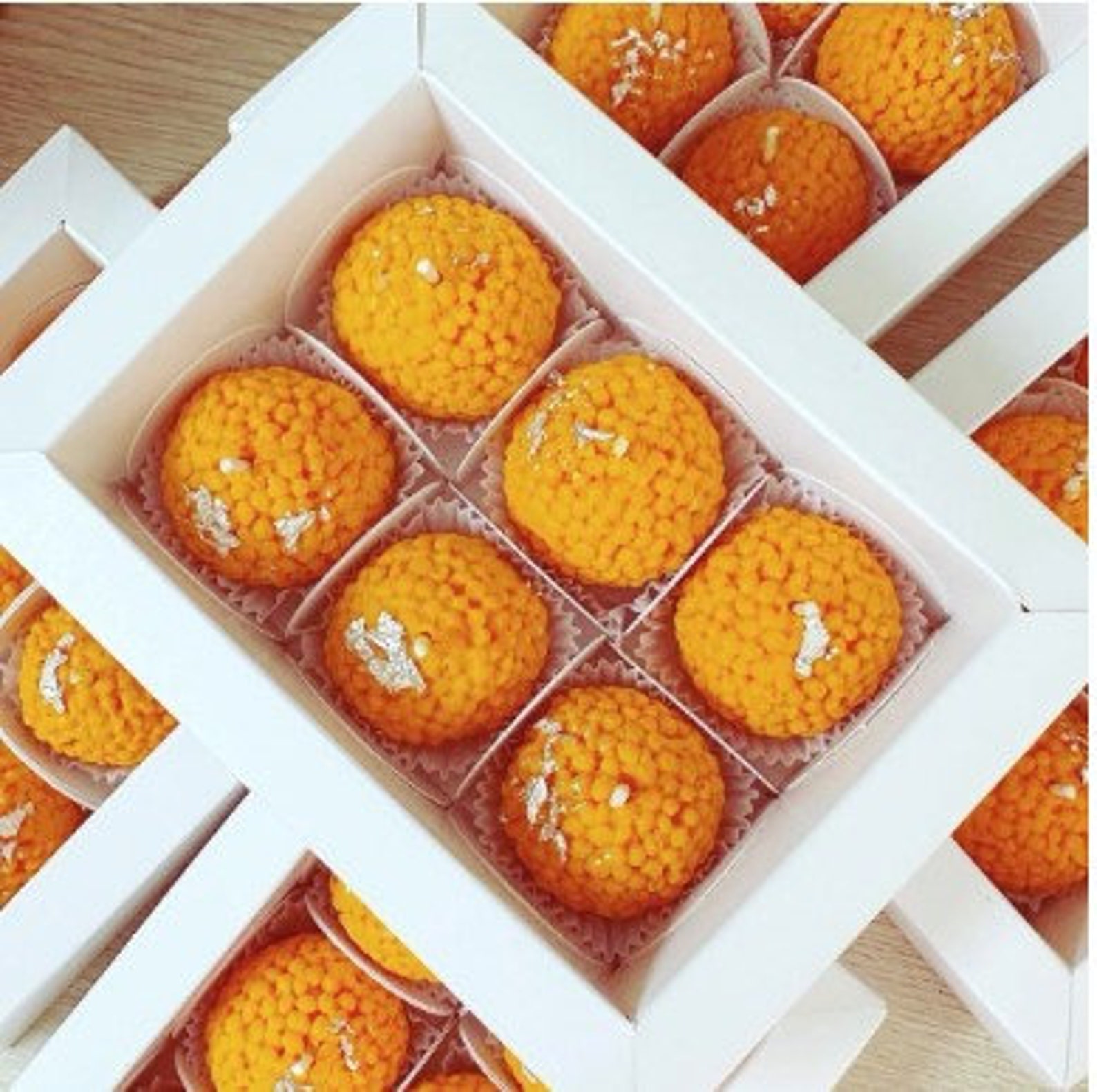 Candles, Laddo Candles, Motichoor Ladoo /dessert Candles,home Decor ...