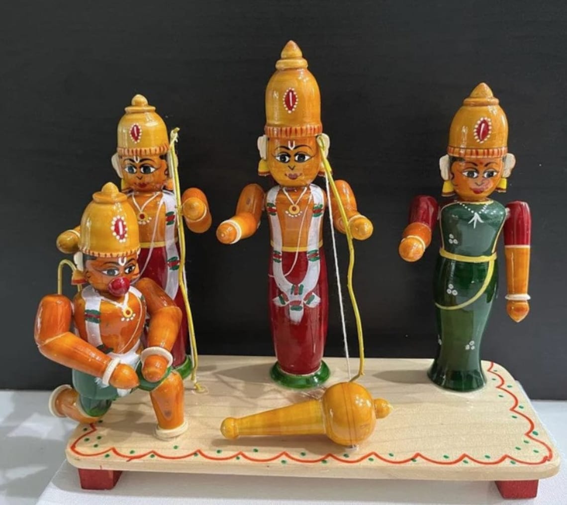 Ram Parivaar Set/sita Rama Set Used for Bommala Koluvu / Home Decor ...