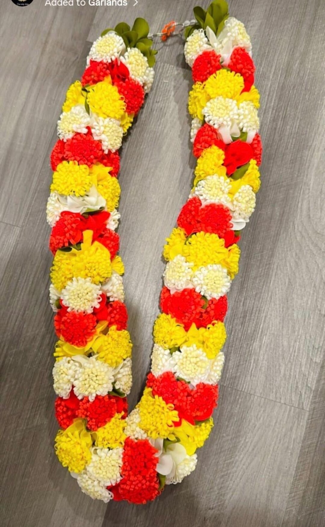 Gaja Mala/ Garland for Varalaxmi Ammavaru Looks Like Original Flower ...