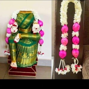 Gaja Mala/ Garland for Varalaxmi Ammavaru Looks Like Original Flower ...