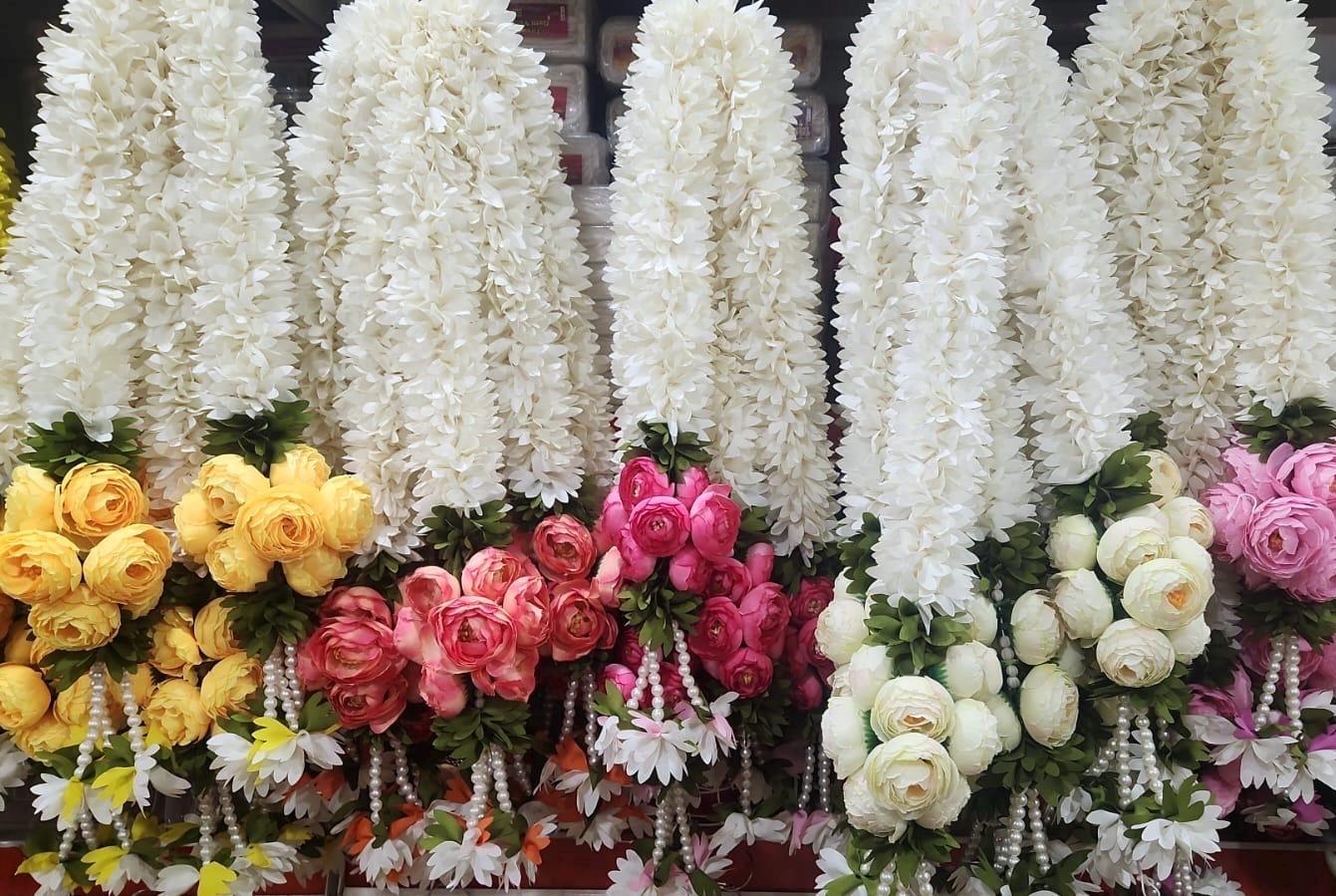 Gaja Mala/ Garland for Varalaxmi Ammavaru Looks Like Original Flower ...