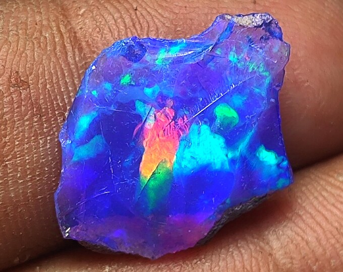 Top Grade Black Ethiopian Opal Raw Perfect for Jewelry Crafting ...
