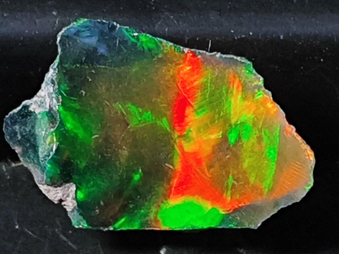 Authentic Black Ethiopian Opal Raw Perfect for Jewelry Crafting ...
