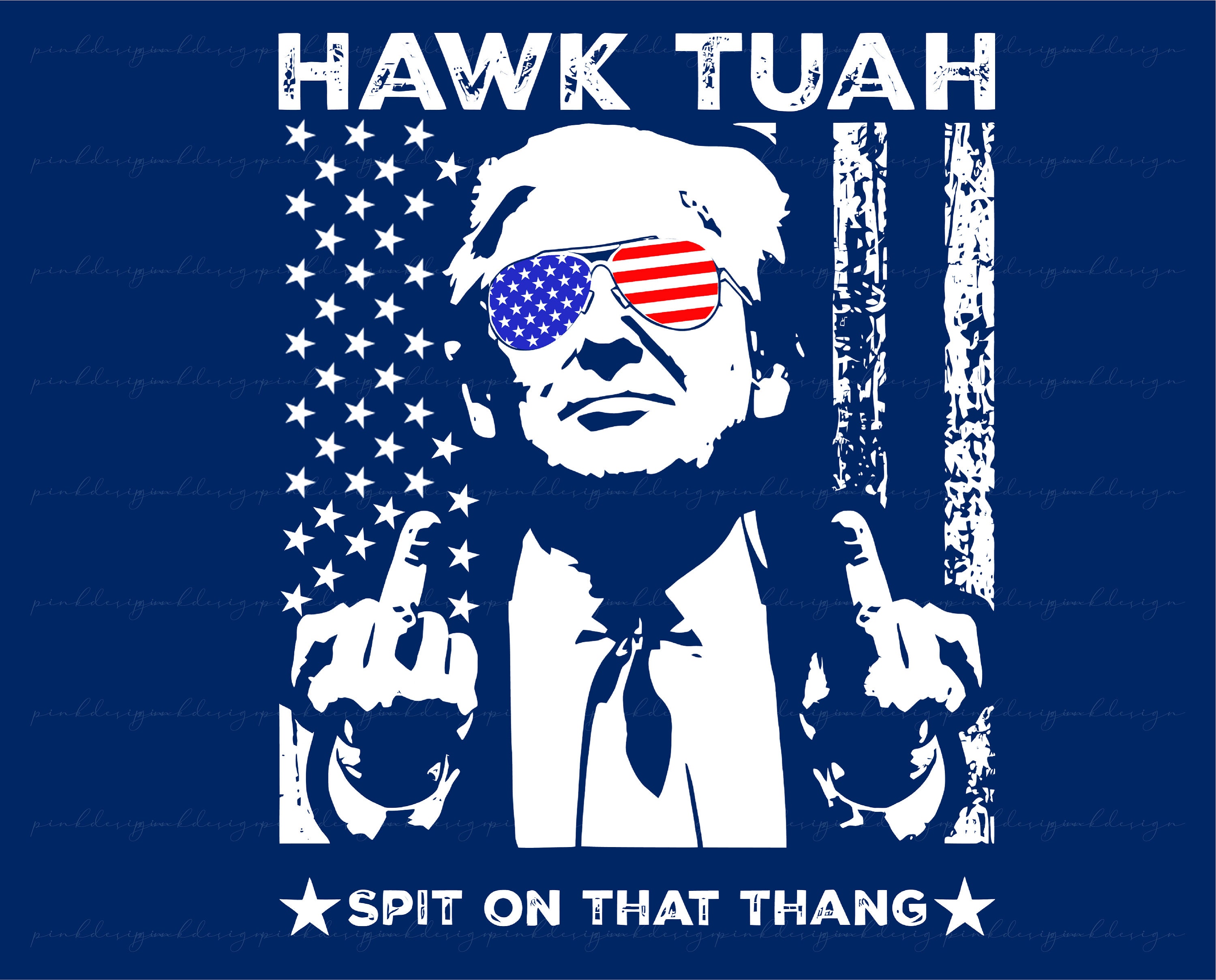 Hawk Tuah 24 Spit on That Thang 2024 Png, Trump 2024 Png,funny 4th of ...