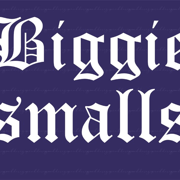 Biggie Smalls - Etsy
