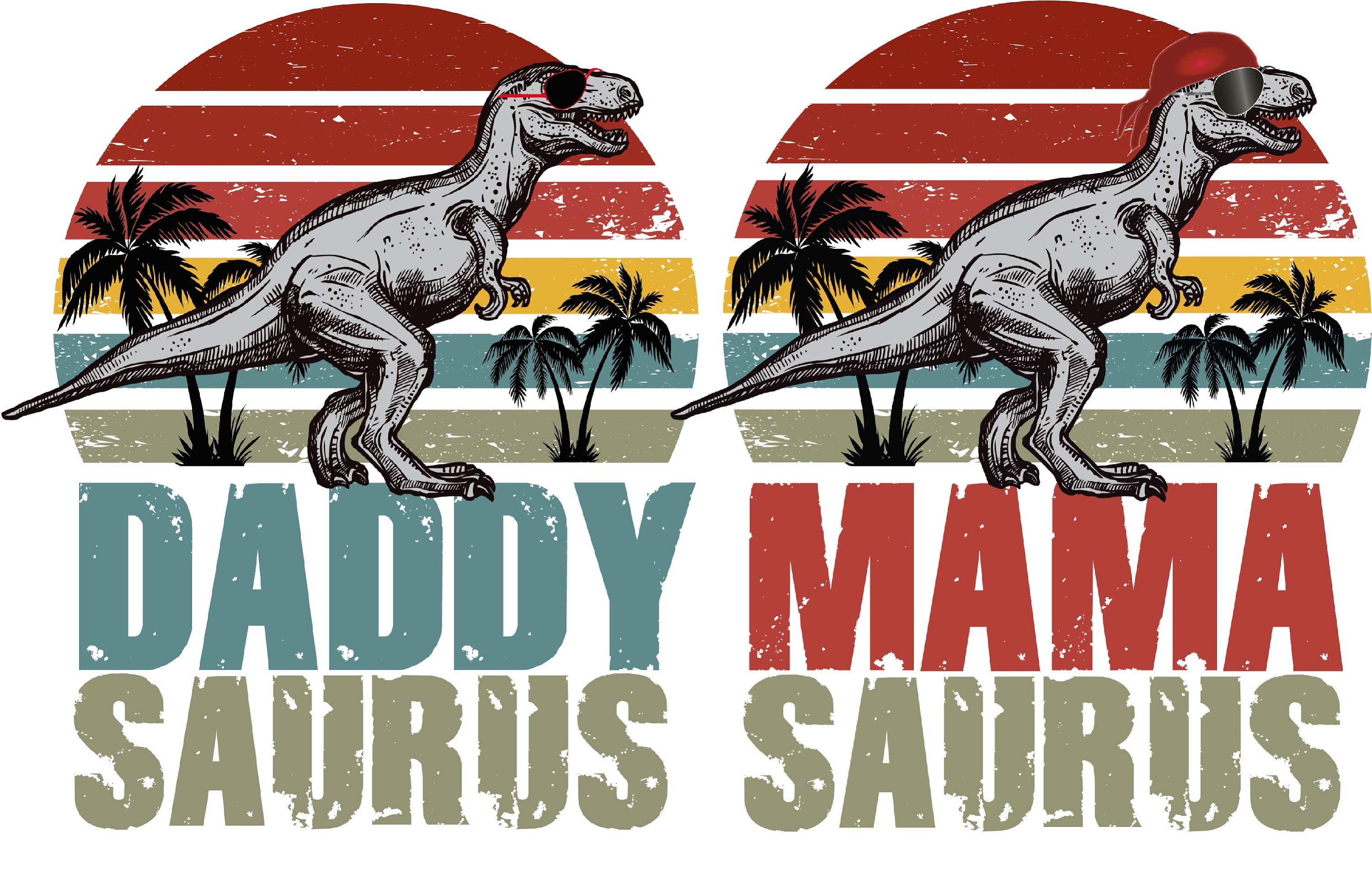Family Saurus Bundle PNG, Mama Daddy Saurus Dinosaur, Dinosaur Cut File ...