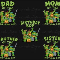 Tmnt Birthday - Etsy