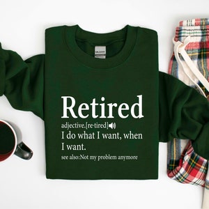 Funny Retired Definition SVG: Retirement Saying (digital Download) - Etsy