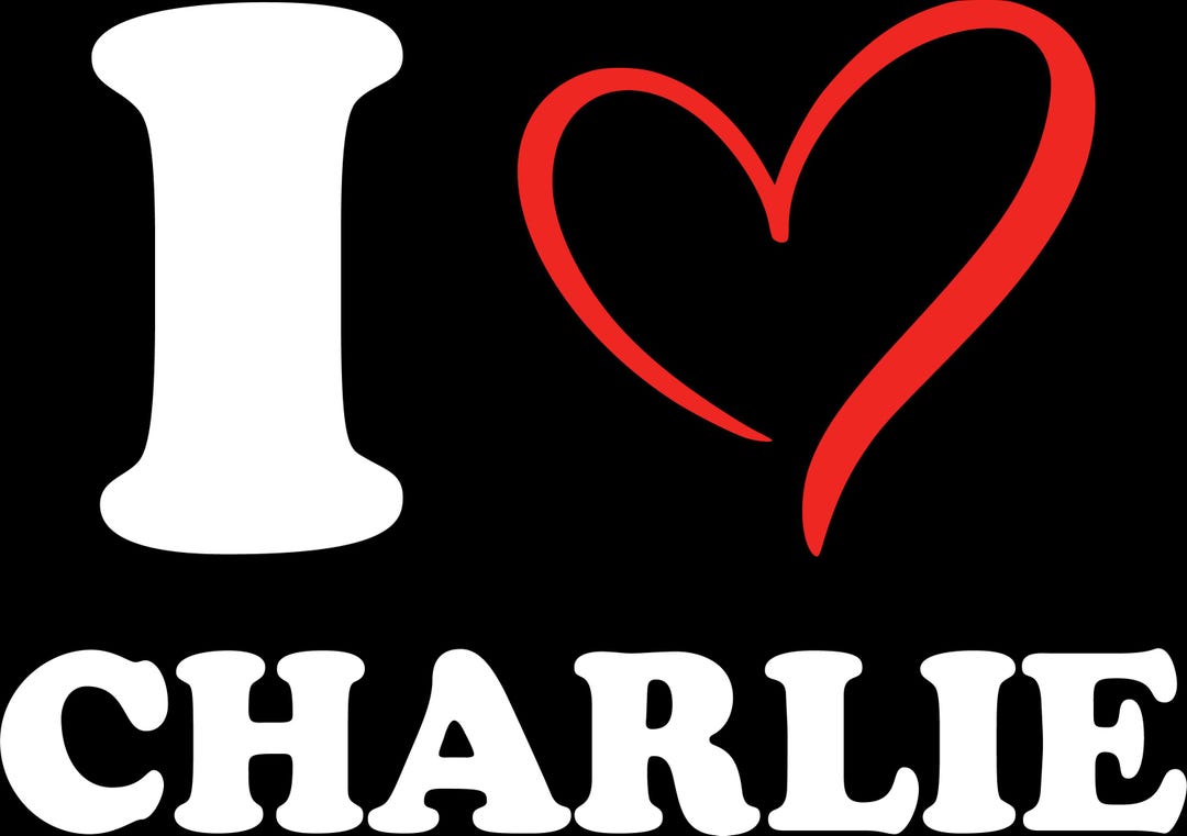 I Love Charlie Kirk PNG: MAGA Digital Download - Etsy