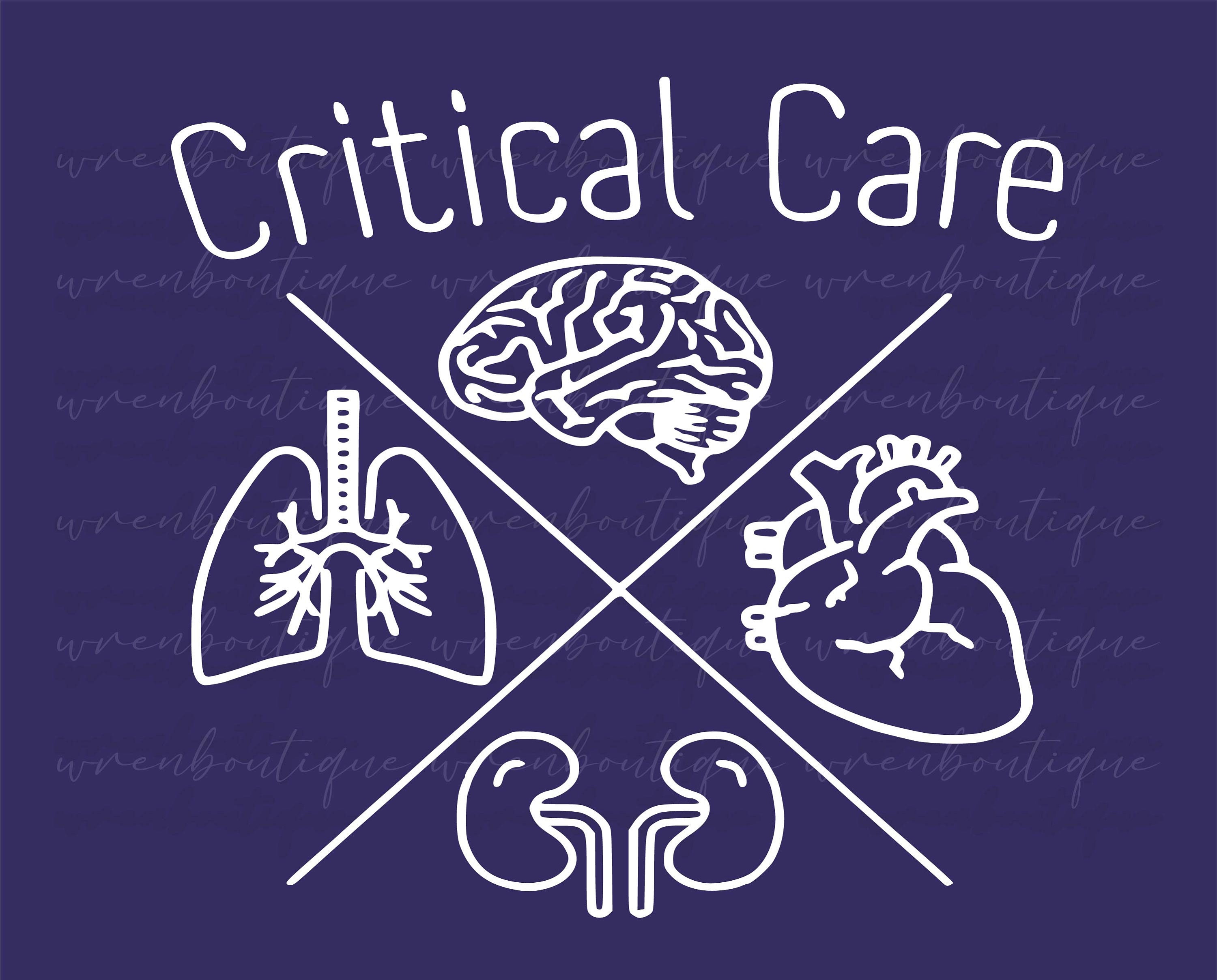 Critical Care Svg-png,ccu Png,critical Care Unit Nurse,gift for Nurse ...