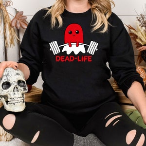 Gym Ghost SVG, Dead-lift SVG - Etsy