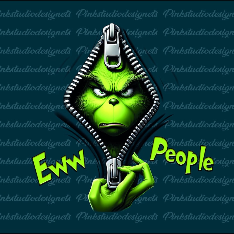 Grinch Ewww People Svg - Etsy