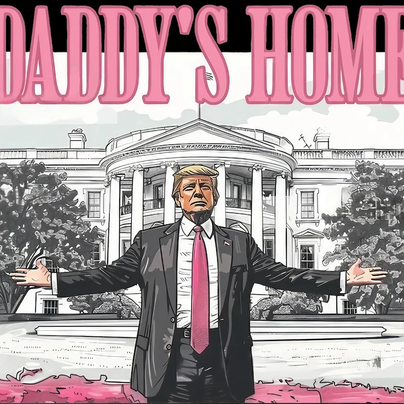 Trump Daddys Home Svg - Etsy