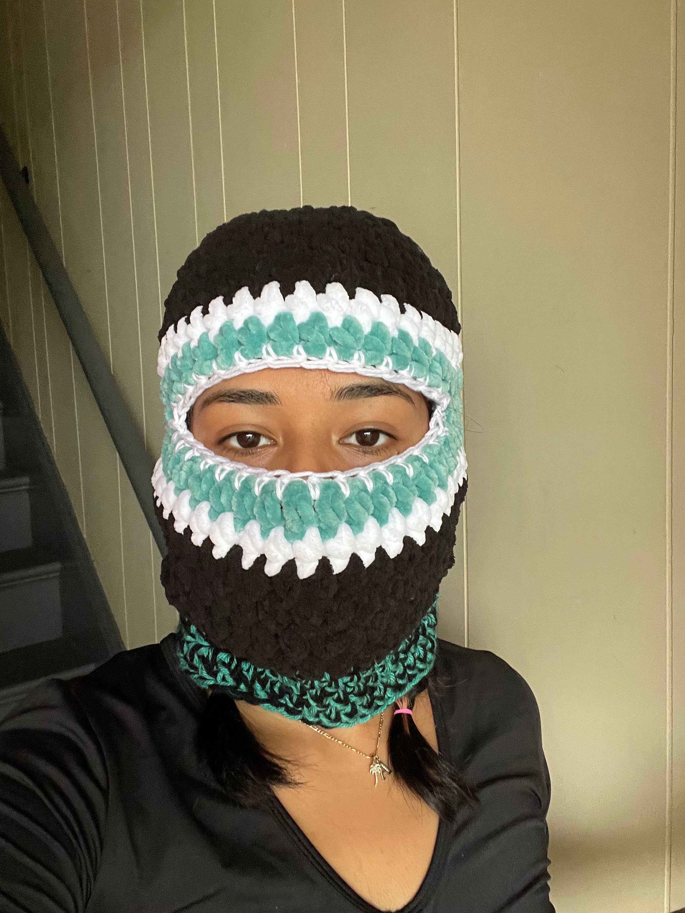 Muichiro Tokito Knitted Ski Mask - Etsy Australia