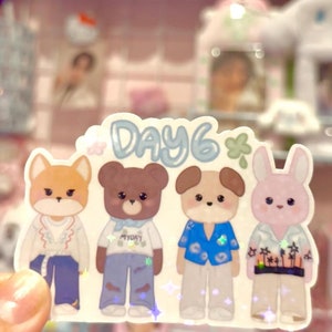 DAY6 Denimalz Calico Critter Sticker - Etsy