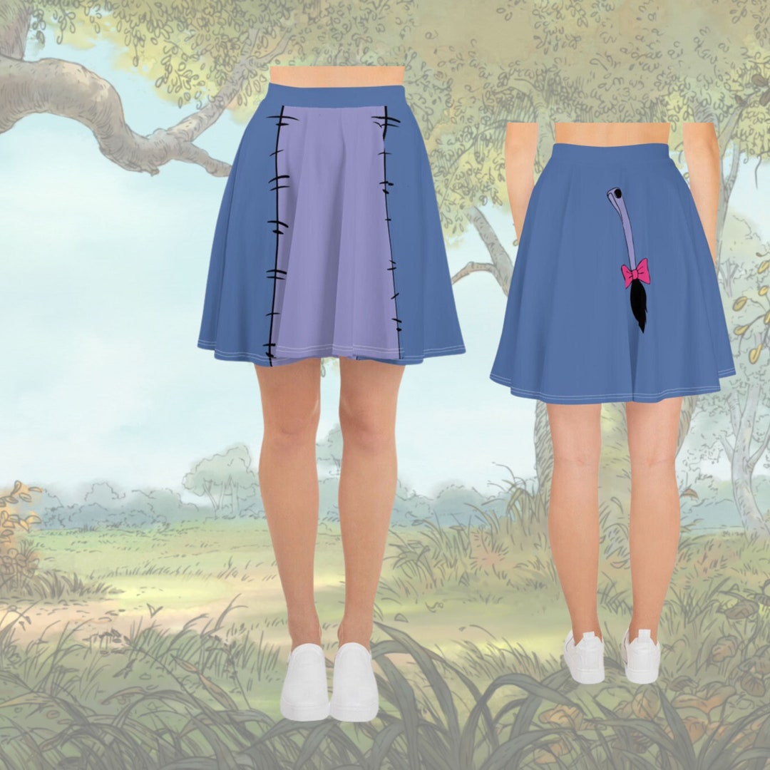 Womens Disney Eeyore Skirt Winnie the Pooh Running Skirt Run Disney - Etsy