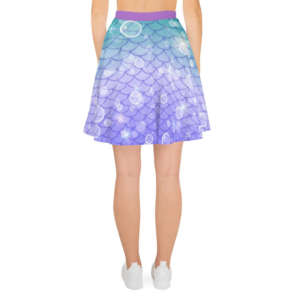 Women's Mermaid Running Skirt the Little Mermaid Ariel - Etsy
