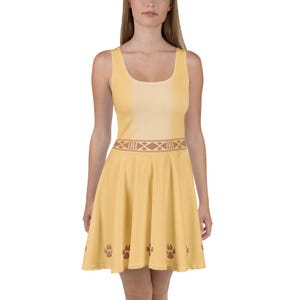 Nala Lion King Dress Womens Cosplay Costume Lion Run Disney Dress ...