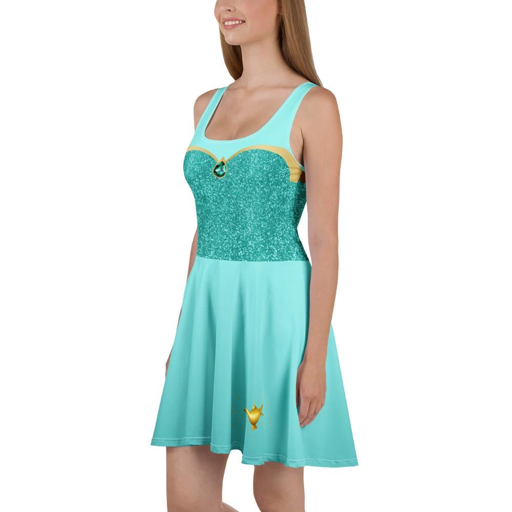 Jasmine Dress Aladdin Disney Princess Cosplay Womens Run Disney ...