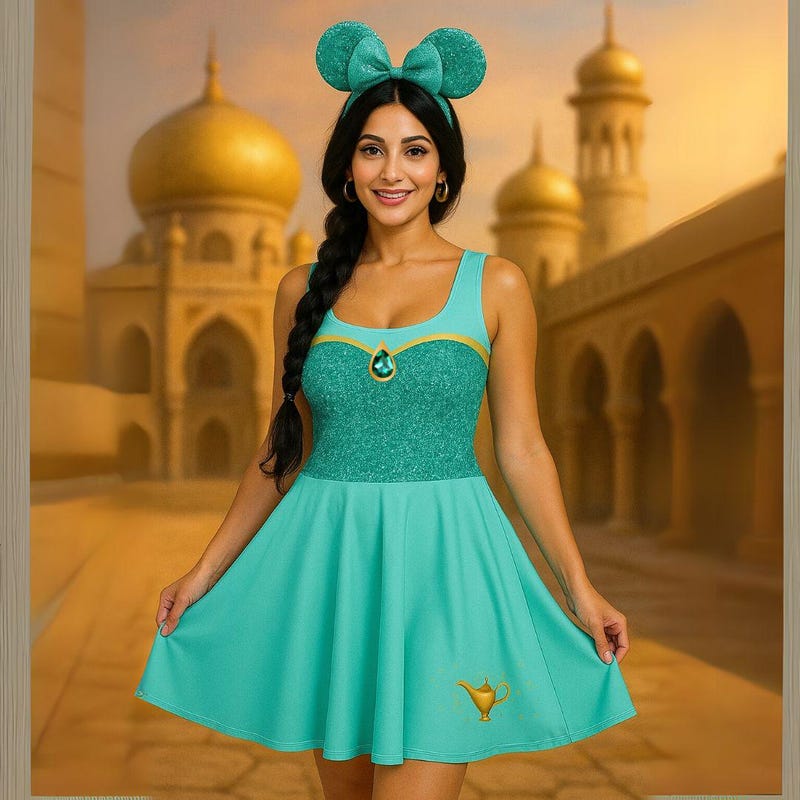 Aladdin Dance Dress - Etsy