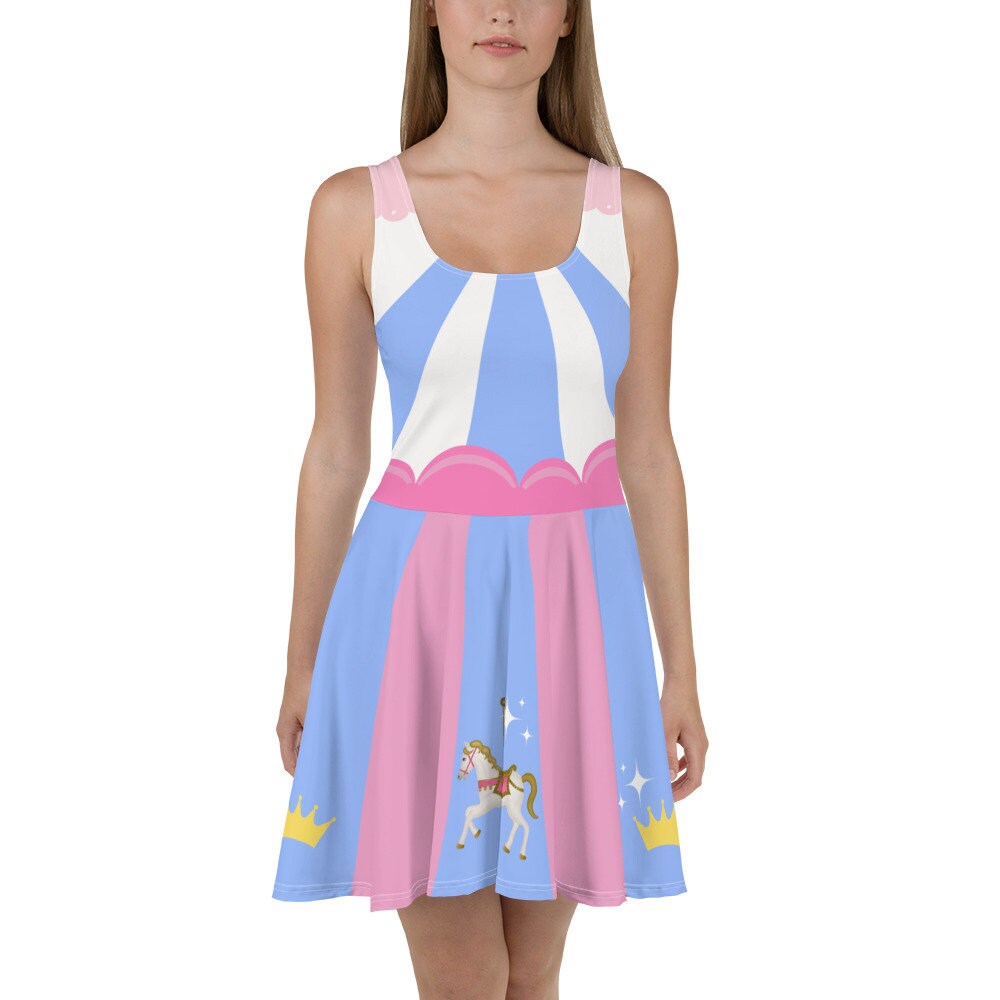 Womens Disney Parks Dress Carousel Ride Costume Outfit Skirt Disneyland ...