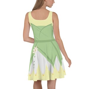 Disney Princess Tiana Dress Womens Adult Running Marathon Outfit Idea ...