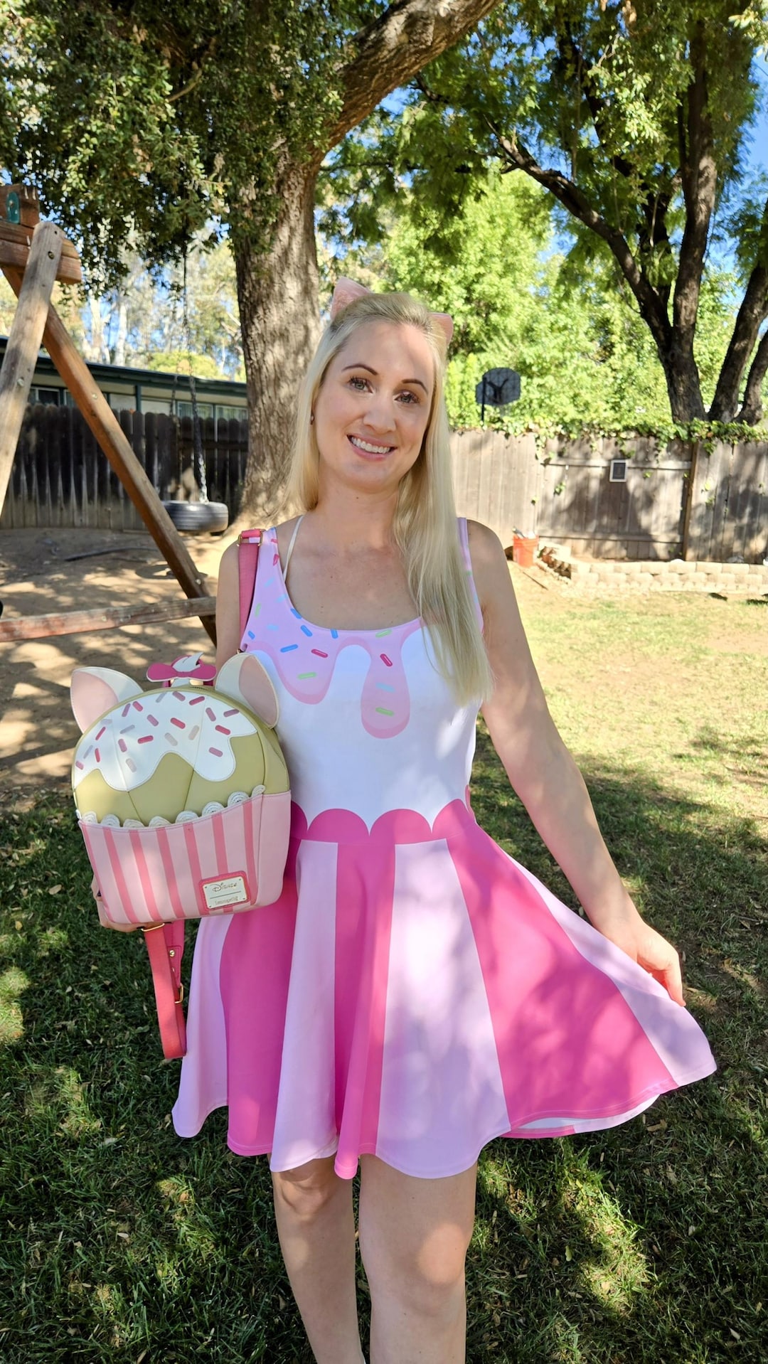 Womens Sweets Ice Cream Cupcake Dress Dessert Costume Adult Sprinkles ...