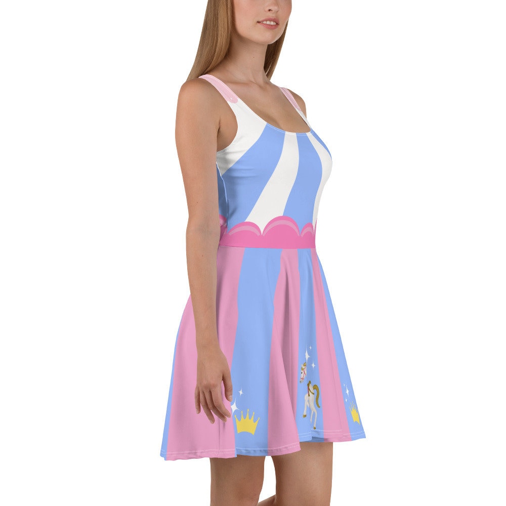 Womens Disney Parks Dress Carousel Ride Costume Outfit Skirt Disneyland ...