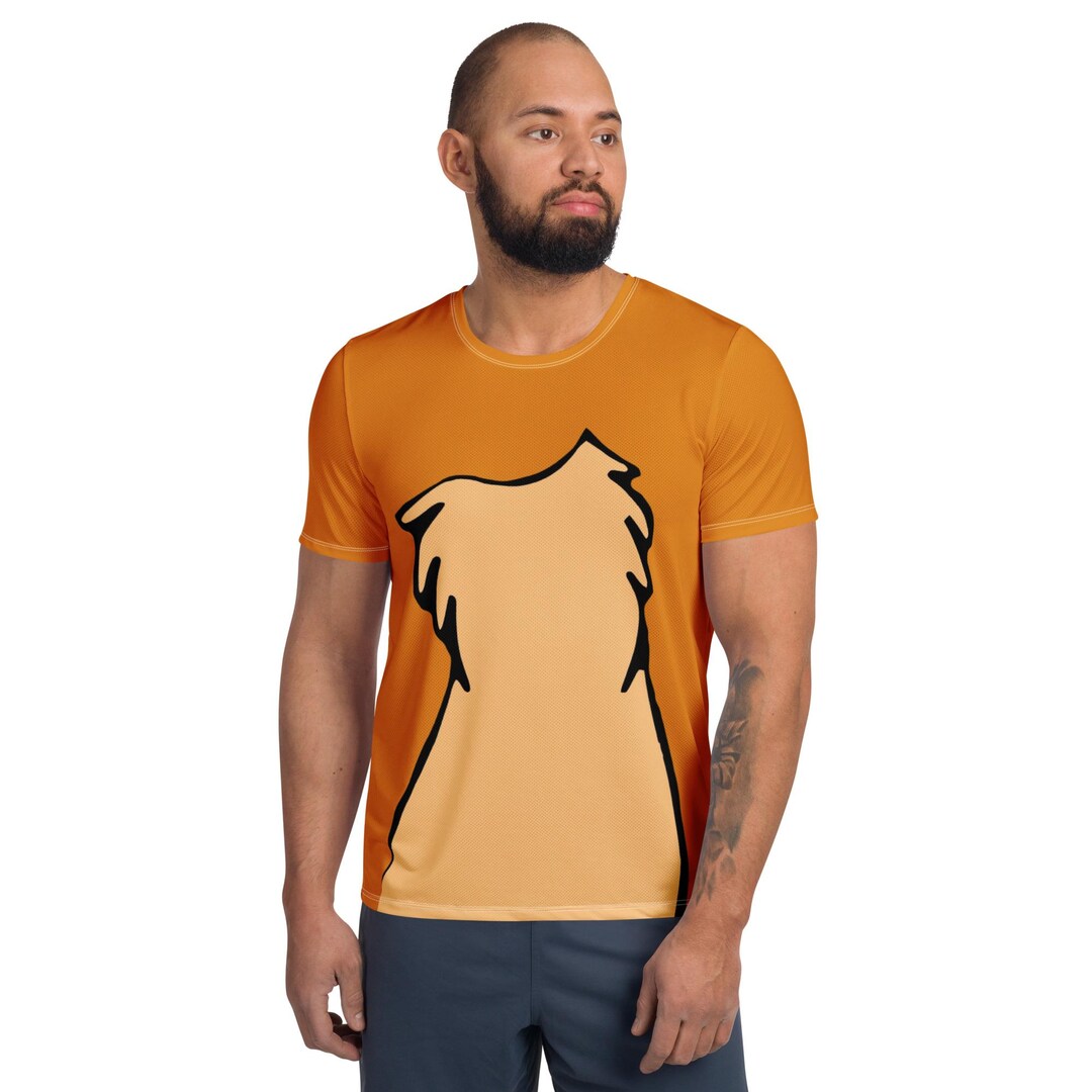 Chip and Dale Men's Athletic T-shirt Disney Bounding Run Disney Cosplay ...