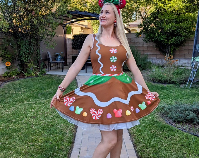 Gingerbread Housewife Costume - Etsy
