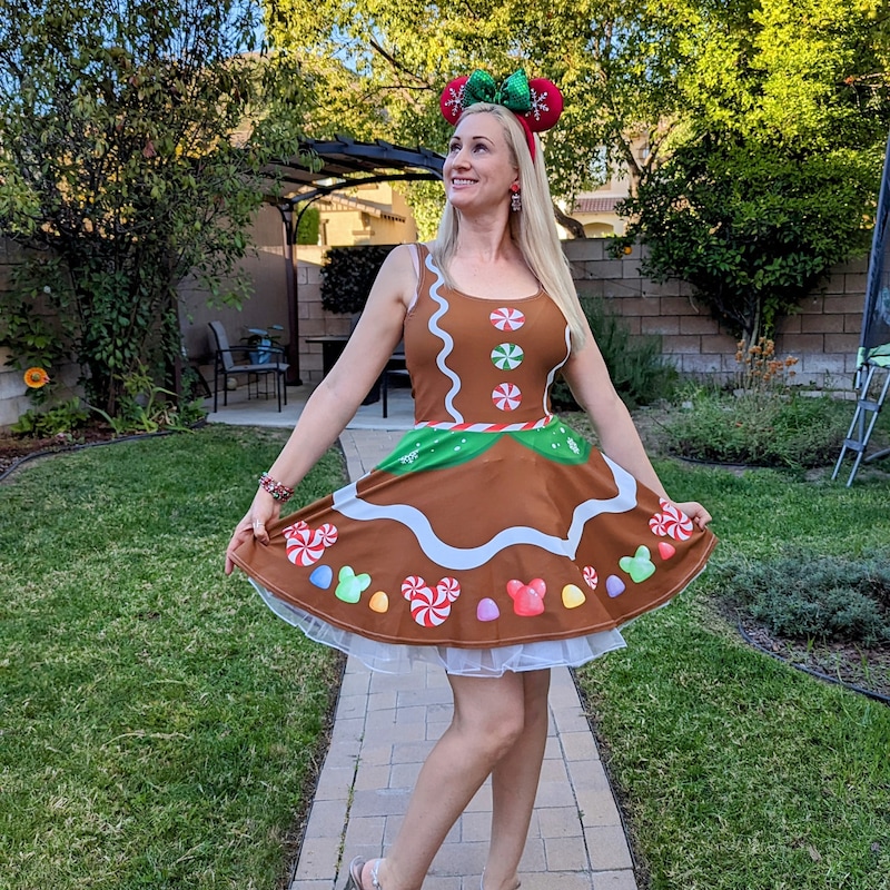 Gingerbread Dress Costume - Etsy