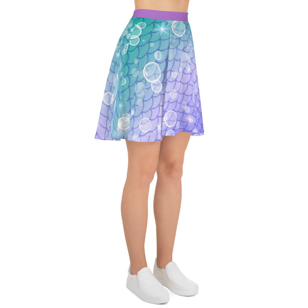 Women's Mermaid Running Skirt the Little Mermaid Ariel - Etsy