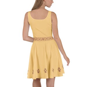 Nala Lion King Dress Womens Cosplay Costume Lion Run Disney Dress ...