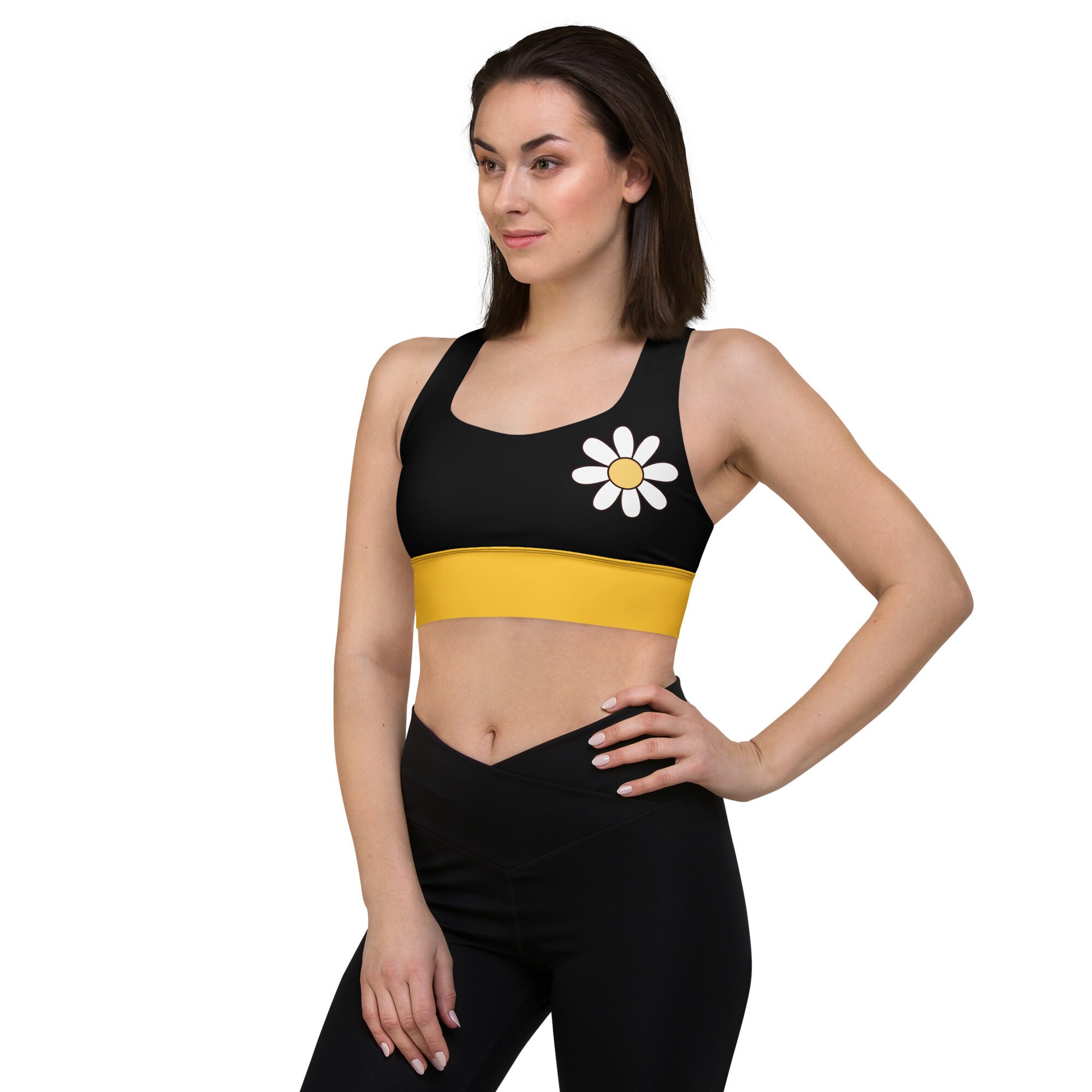 Womens Disney Sports Bra Minnie Mouse Activewear Vintage Minnie Mouse ...