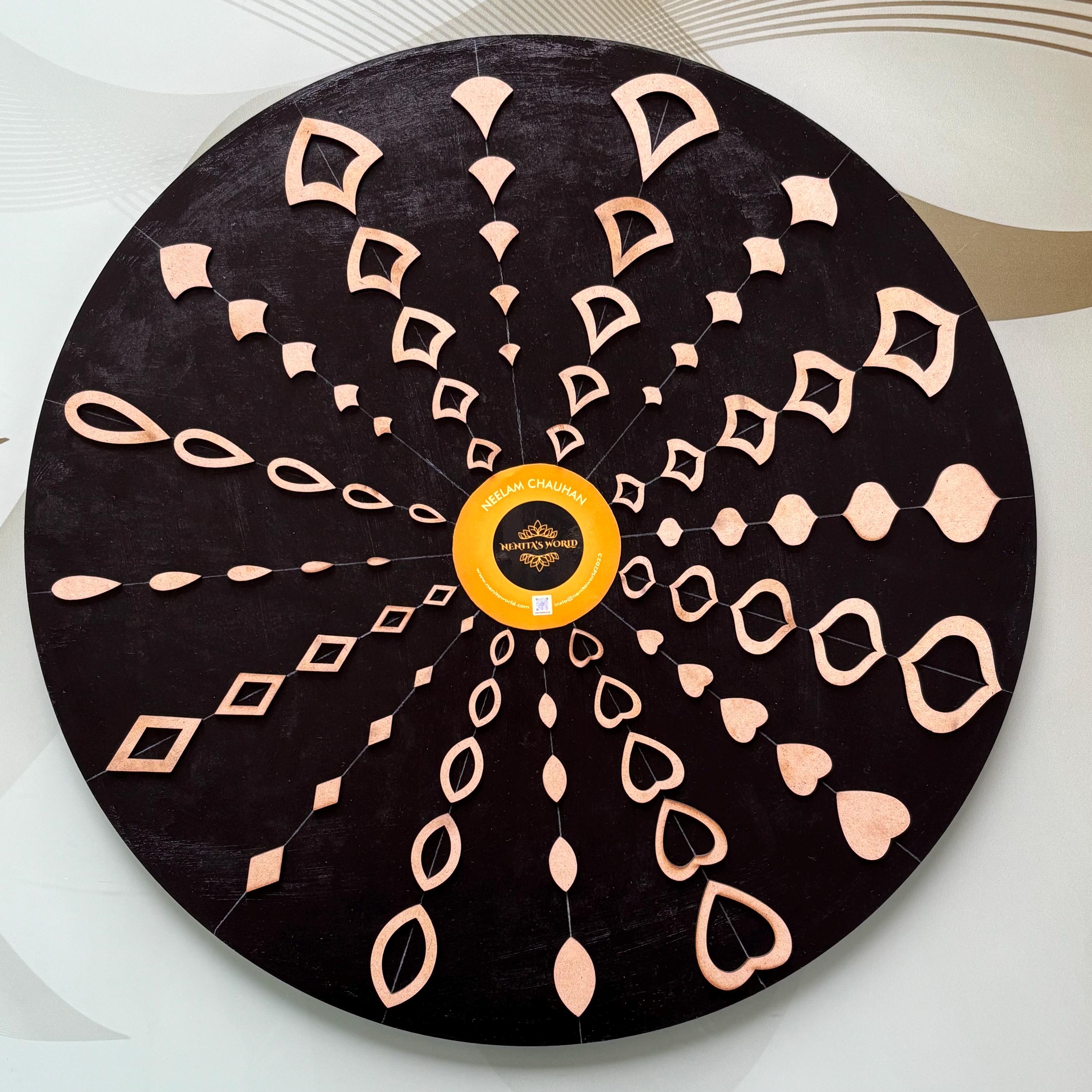 Mandala Art Stencils,8 Shapes,80 Mdf Cutouts,geometric Shapes Stencils ...