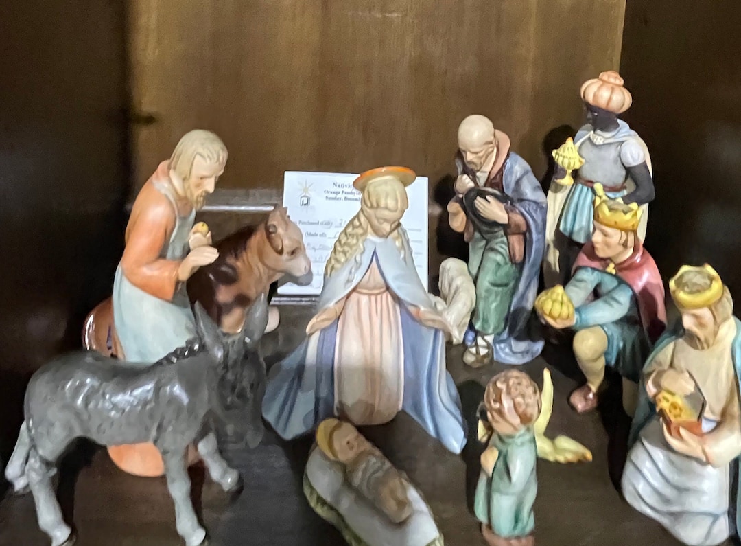 1951 Hummel Goebel Nativity Set With Original Crèche.. - Etsy