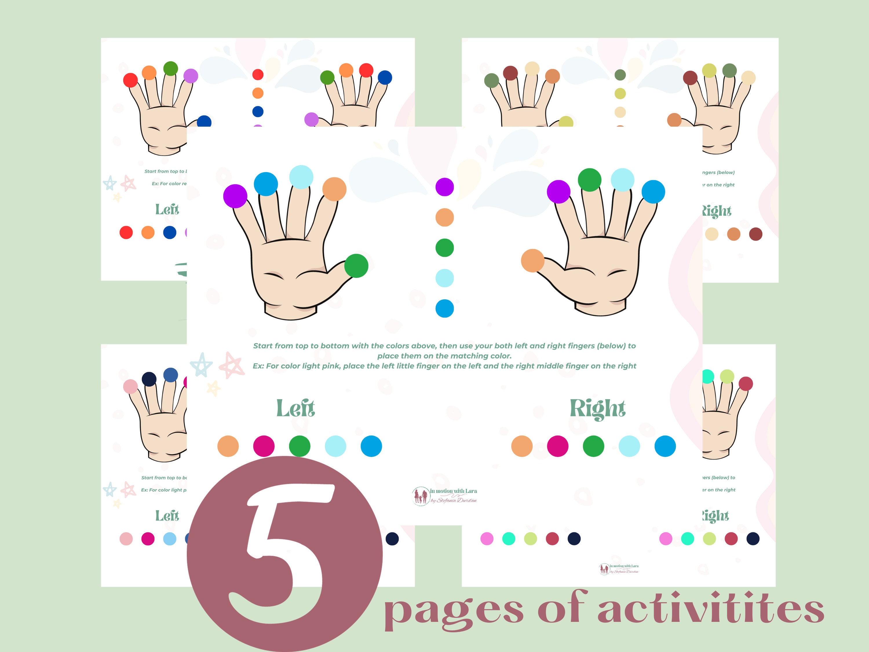 Color Matching Exercises for Kids Build Fine Motor Skills and ...