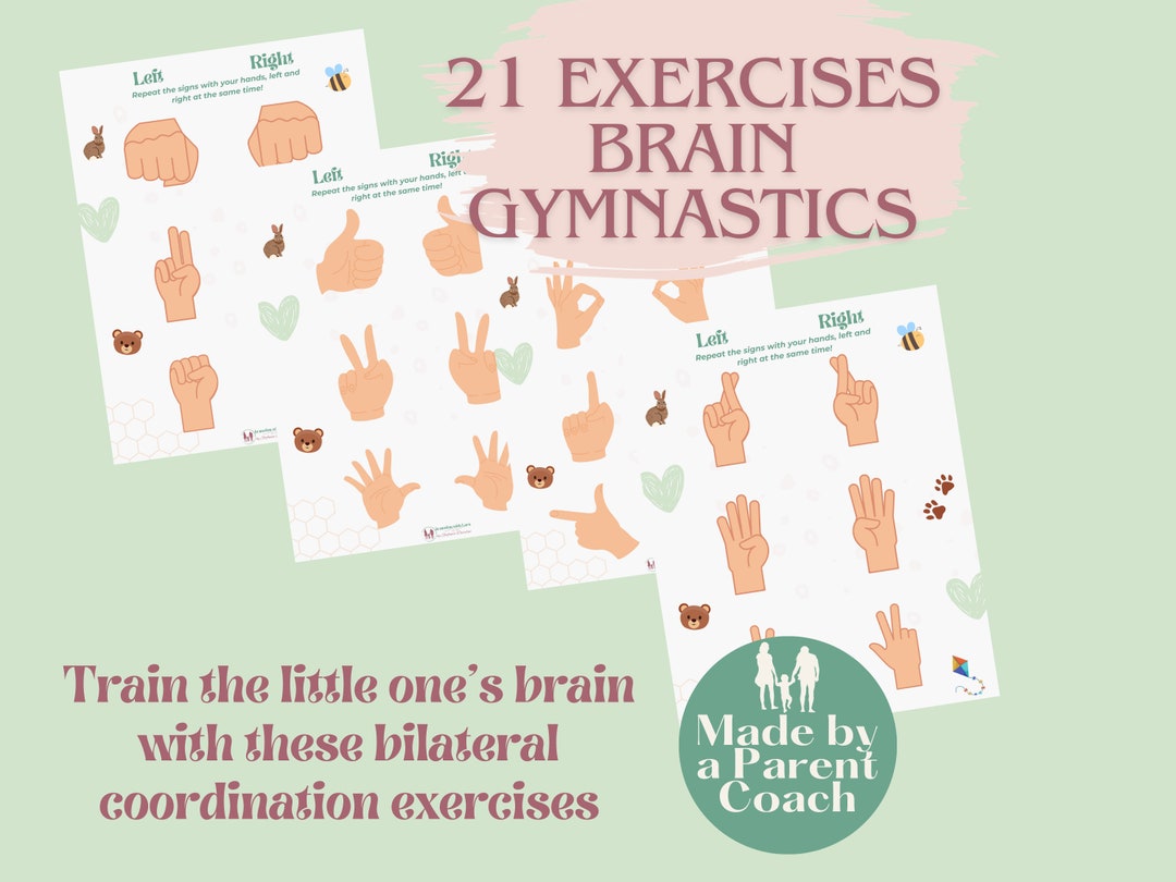 21 Brain Hand Gymnastics Exercises for Kids - Boost Brain Power and ...