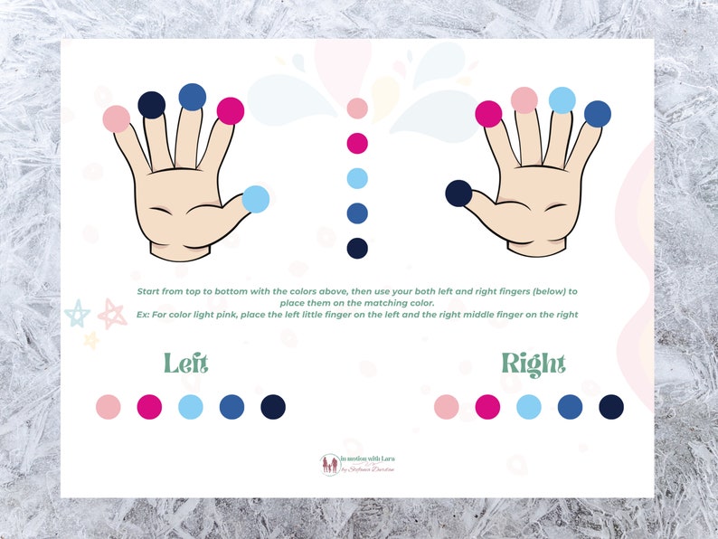 Concentration Cognitive 32 Pages Bilateral Coordination Left Right ...