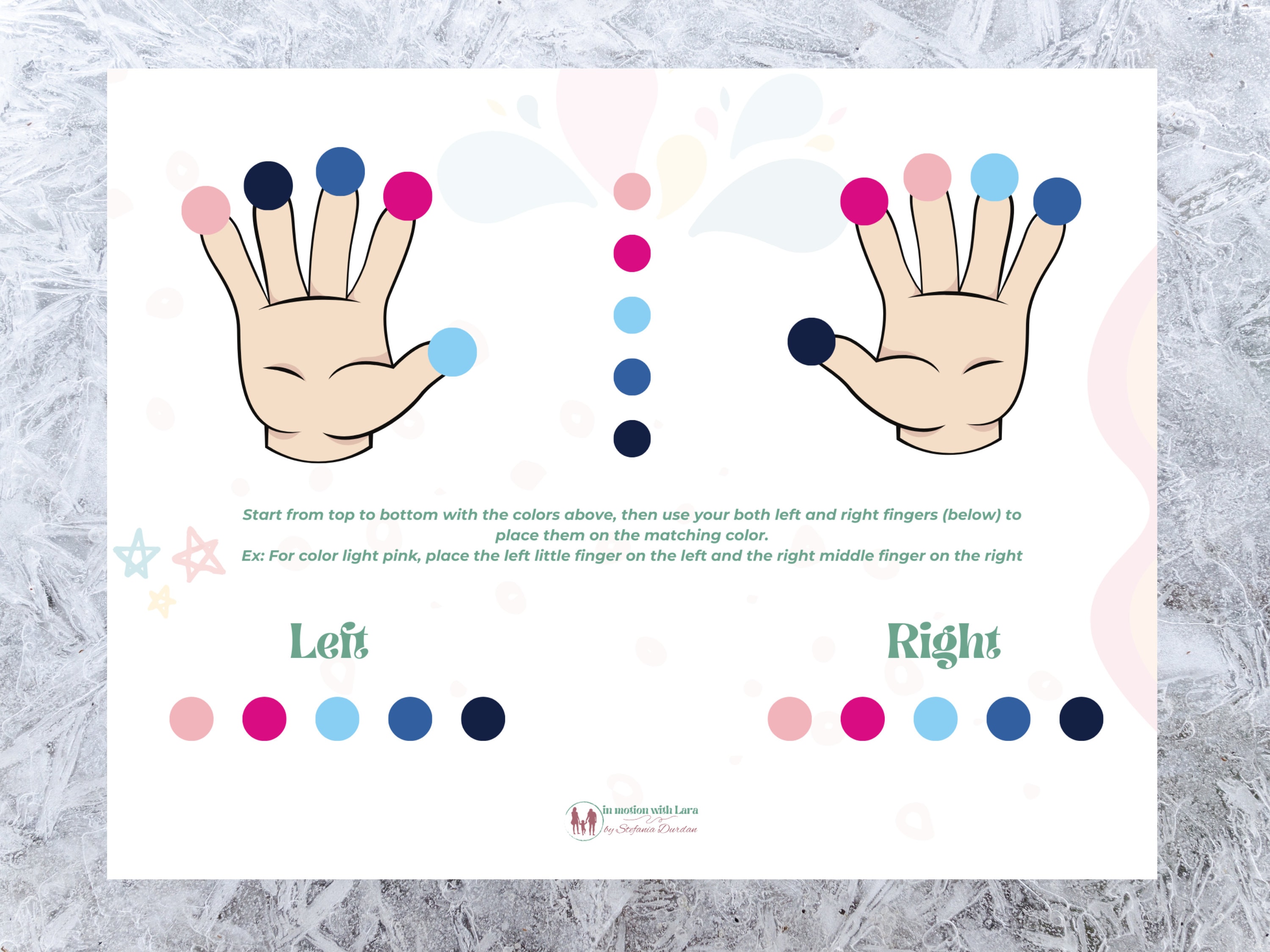 Concentration Cognitive 32 Pages Bilateral Coordination Left Right ...