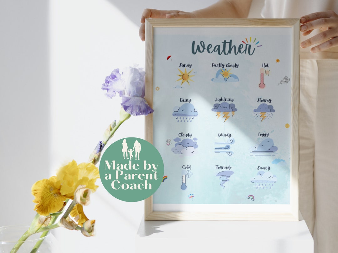 Weather Chart Education Printable | Homeschool Resources Learning ...