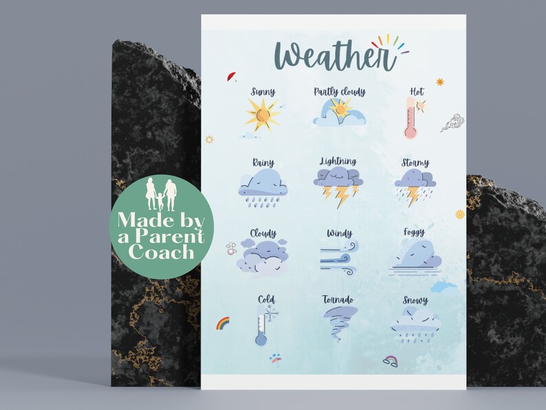 Weather Chart Education Printable Homeschool Resources Learning ...