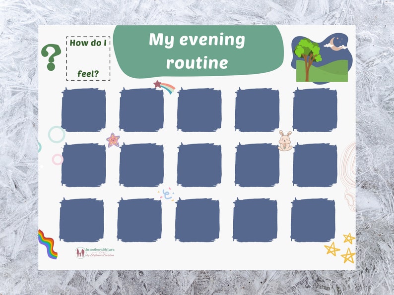 Daily Routine Cards Charts Homeschool Visual Schedule for Toddlers and ...