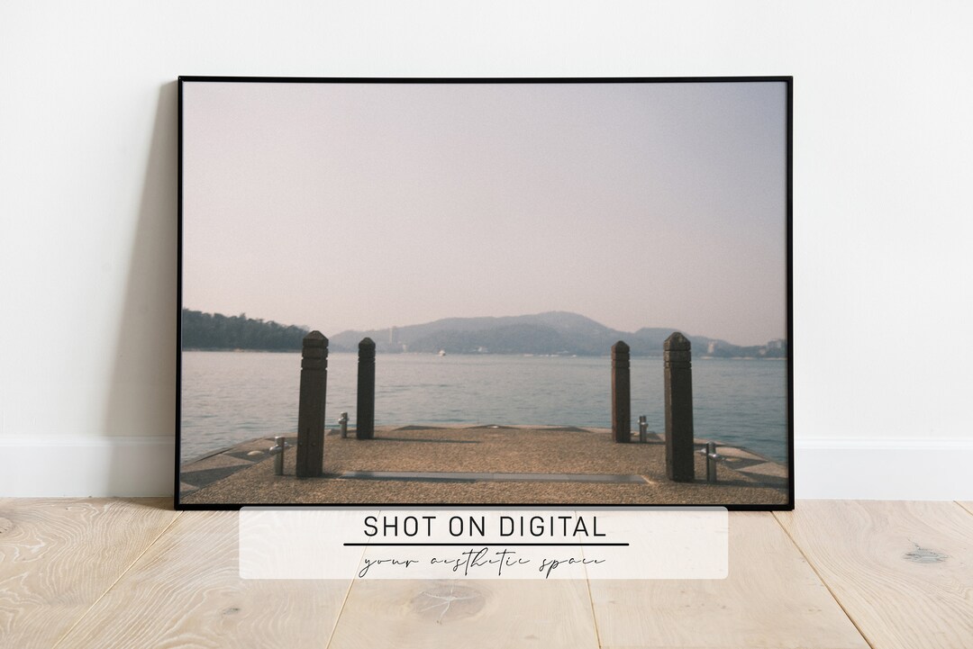 Printable Dock at Sun Moon Lake Digital Photo Download - Etsy