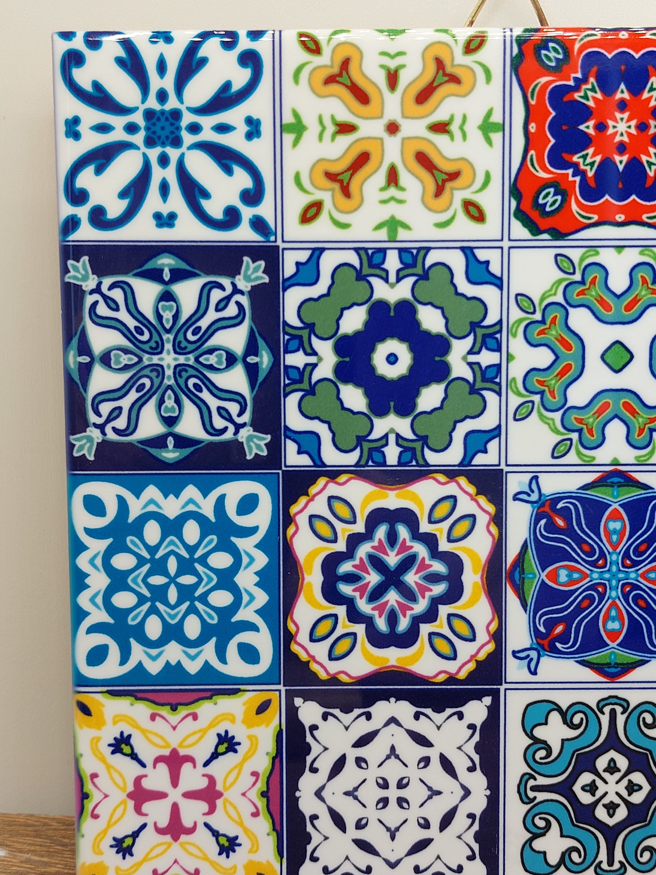 Portuguese Tile 5.95.9, 1515cm ,mandalas,portuguese Gift, Decorative ...