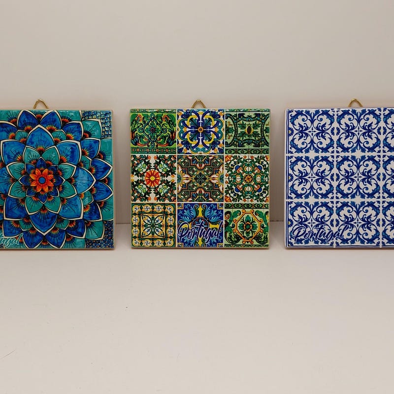 Portuguese 10cm Tiles - Etsy UK