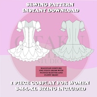 Cosplay Pattern - Etsy