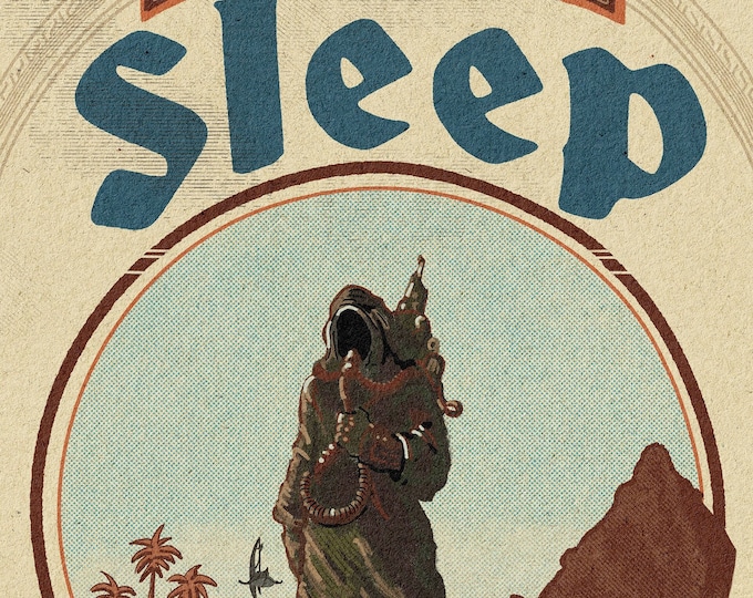 Sleep Dopesmoker Band Poster Vintage-inspired Print Original Art Album ...