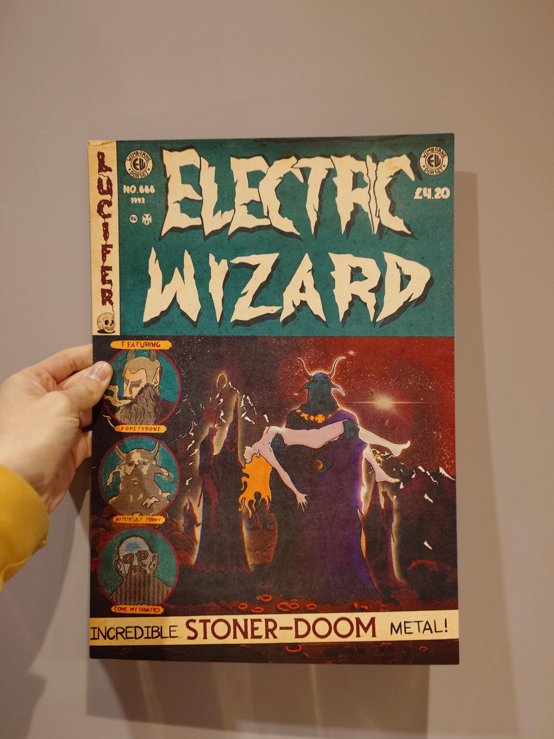 Electric Wizard | Band Poster | Vintage-inspired Print | Original Art ...